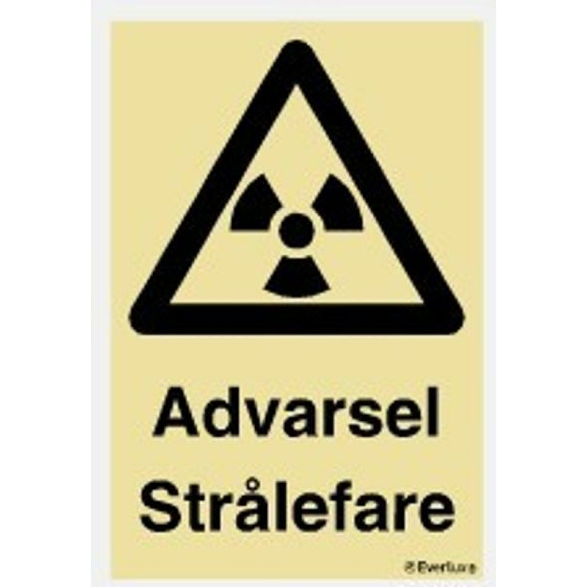 Advarsel Strålefare